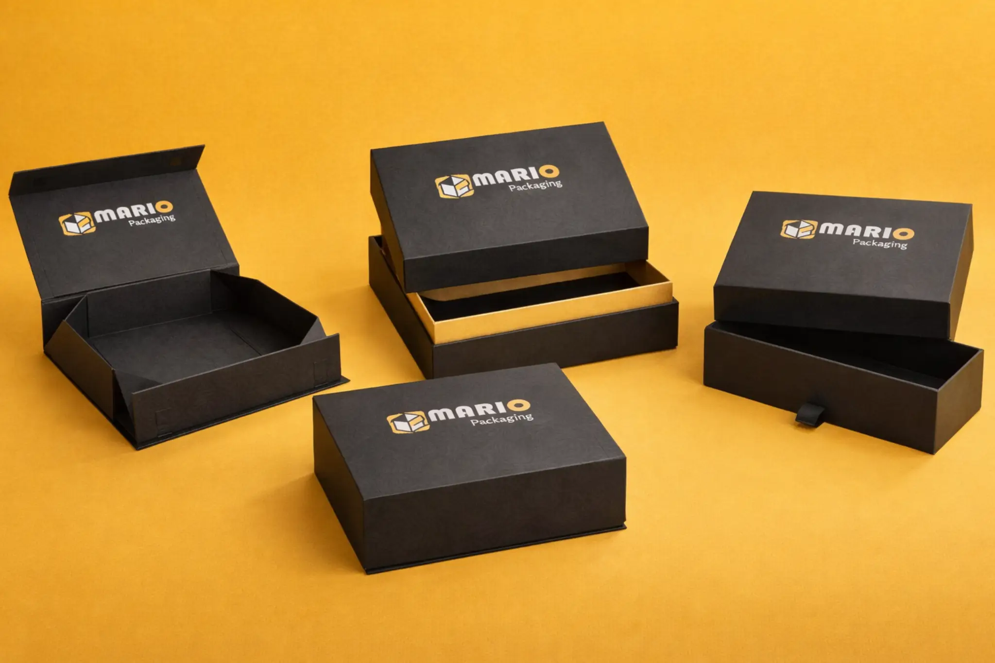 Custom Rigid Boxes | Premium Luxury Packaging with Logo